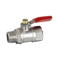 China Original SS Male Brass Mini Ball Valve Threaded For Water Oil Gas for sale