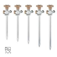 China Quarter Turn PEX End Frost Proof Sillcock Valves Multiturn Non Rising Stem for sale