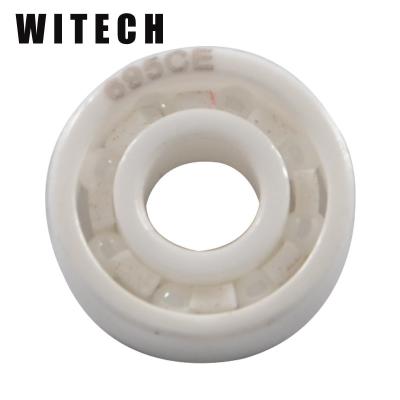 China Single Row 695CE ZrO2 High Speed Ceramic Bearings for sale