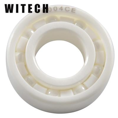 China Precision  6004CE ZrO2 Deep Groove Double Row Ball Bearing for sale