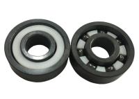 China Si3N4 602 Vacuum Bearings Deep Groove Ball Bearings for sale