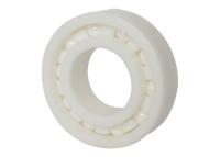 China 6303 ZrO2 Ceramic Deep Groove Ball Bearings Non-magnetic for Vacuum Equipment  for sale