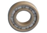 China Low Noise 15mm 6002 PEEK Hybrid Ball Bearings for sale