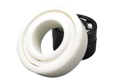 China 625 ZrO2 Ceramic Deep Groove Ball Bearings Corrosion Resistant for Chemical Equipment for sale