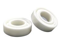 China 6000 ZrO2 Ceramic Deep Groove Ball Bearing Low Vibration For Skateboard for sale