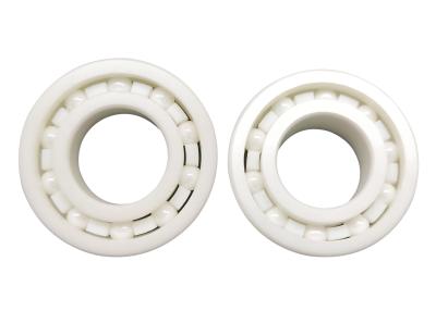 China 6802 ZrO2 Ceramic Deep Groove Ball Bearings Self-lubrication for Food Equipment for sale