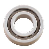 China White Precision 25×52×15 6002 Hybrid Ball Bearings for sale