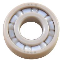 China White ABEC-5 ZrO2 6001  Hybrid Ball Bearings for sale