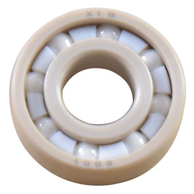 China White ABEC-5 ZrO2 6001  Hybrid Ball Bearings for sale