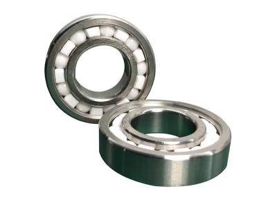China 6909 Hybrid Ceramic Ball Bearing Grease Free Self Lubrication For Chemical Equipment for sale