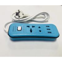 China 3 outlet Universal Type Extension Socket With On/Off Switch, USB for sale