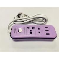 China 3 outlet Universal Type Extension Socket With On/Off Switch, USB for sale