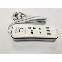 China 3 outlet Universal Type Extension Socket With On/Off Switch, USB for sale