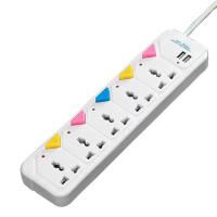 China Multi outlet Universal Type Extension Socket With On/Off Switch USB for sale