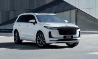 China Smart Auto L8 Flagship 6-Seat Family  And Home SUV New Energy Vehicle 1350KM Range, Hybrid System Silver for sale