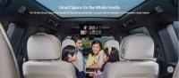 China Smart Auto L8 Flagship 6-Seat Family  And Home SUV New Energy Vehicle 1350KM Range, Hybrid System Silver for sale