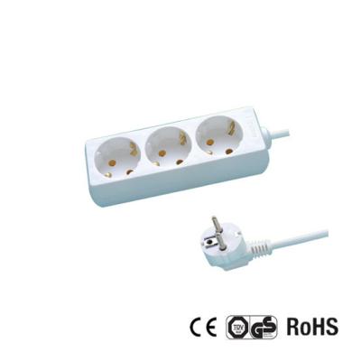 China Germany Type Extension Socket With 1.5m Wire CE/GS Certificate for sale