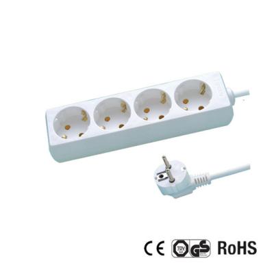 China Germany Type Extension Socket With 1.5m Wire CE/GS Certificate for sale