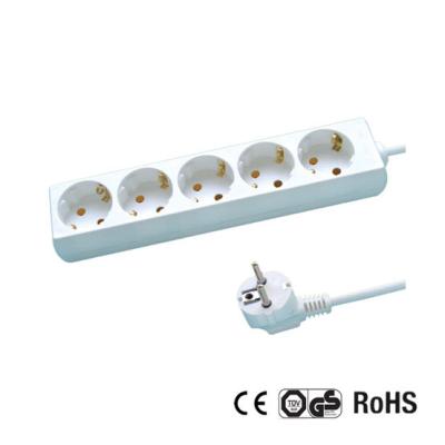 China Germany Type Extension Socket With 1.5m Wire CE/GS Certificate for sale