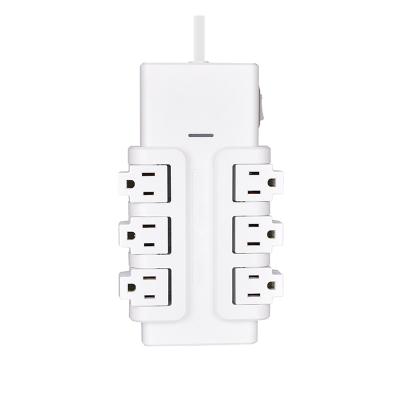 China 6 outlet UL and CUL Tested Power Strip 1.5ft 3*14SJT Cord with Switch, Surge Protector for sale