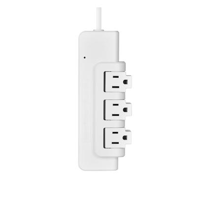 China 3 outlet UL and CUL Tested Power Strip 1.5ft 3*14SJT Cord with Switch, 3USB, Surge Protector for sale