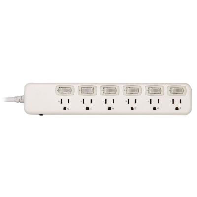 China 5 outlet Power Socket 1.5FT Cord, Surge Protector for sale