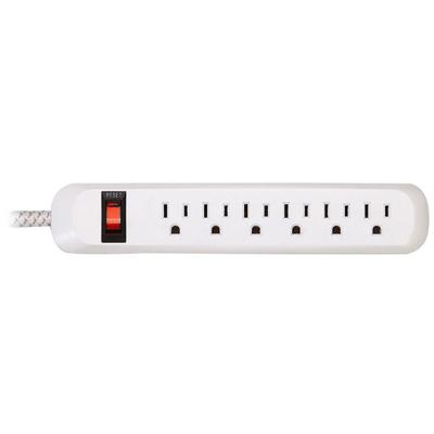 China 6 outlet Power Socket 1.5FT Cord, Surge Protector, On/Off Switch for sale