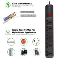 China 5 outlet Universal Type Extension Socket With On/Off Switch, USB for sale