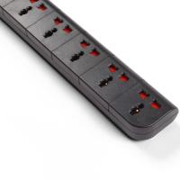 China 6 outlet Universal Type Extension Socket With On/Off Switch, USB for sale