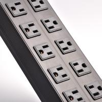 China 10 outlet Metal America Type Extension Socket With On/Off Switch, Surge for sale