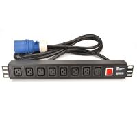 China 8 Way UK Type PDU Extension Socket With On/Off Switch, Surge for sale