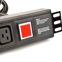 China 8 Way UK Type PDU Extension Socket With On/Off Switch, Surge for sale