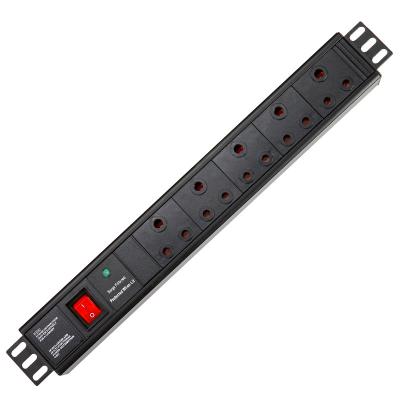 China 5 Way South Africa Type PDU Extension Socket With On/Off Switch, Overload Protector for sale