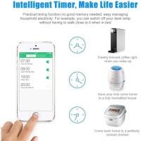 China Wireless 1T1R, Smart Socket Power Strip 2 Way And SAA RCM Passed For iOS Android for sale