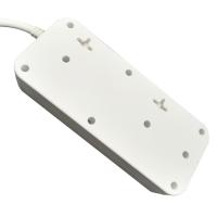 China 3 outlet Germany Type Extension Socket With Indivial On/Off Switch for sale
