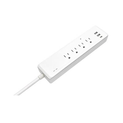 China 4 outlet Power Strip and Extension Socket With Surge Protector WIFI Control for sale