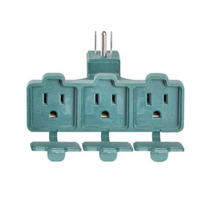 China Wall Power Socket And Wall Tap One Input 3 Outlet Indoor/Outdoor Waterproof UL cUL passed for sale