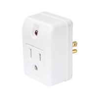 China Wall Power Socket And Wall Tap One Input 1 Outlet 90Joules MOV UL cUL passed for sale