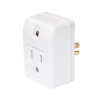 China Wall Power Socket And Wall Tap One Input 1 Outlet 90Joules MOV UL cUL passed for sale