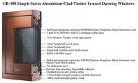 China Alu-Clad-Timber Windows for sale