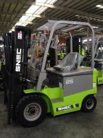 China SNSC 2.5 Ton Electric Forklift 48V 630Ah Battery Powered Fork Truck for Warehouse for sale