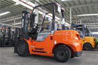 China 3.5T Diesel Forklift with 3500kg Capacity and Japan Isuzu Engine - 39kW Power and 3000mm Lift Height for sale