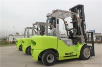 China FD30 Diesel Forklift 3000kg Capacity with Side Shifter and Triplex Mast for Container Handling for sale