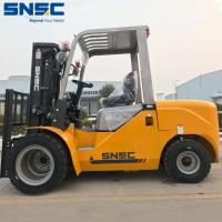 China FD40 4 Ton Diesel Forklift Truck with 3000-7000mm Lift Height and Japan Shimadzu Hydraulic System for sale