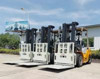 China 3.5 Ton Diesel Forklift 6600-7700LBS Capacity with Push-Pull Slip Sheet for Industrial Material Handling for sale