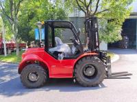 China 5000kg Diesel Forklift with 4m-7m Lifting Height Options, 715mm Front Overhang for Heavy Industrial Use for sale