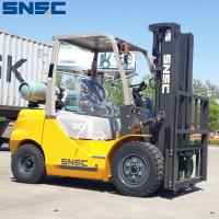 China 3T LPG Propane Forklift 3000kg Load Capacity with 3000-7000mm Lift Height and Japan Nissan Engine for sale