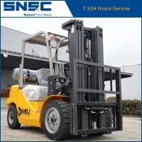 China SNSC FL35 LPG Gasoline Forklift Truck - 3.5 Ton Capacity, 3000-5000mm Lift Height, Japan NISSAN K25 Engine for sale