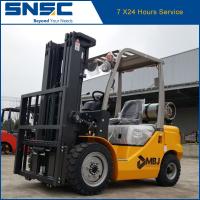 China SNSC FL35 LPG Gasoline Forklift Truck - 3.5 Ton Capacity, 3000-5000mm Lift Height, Japan NISSAN K25 Engine for sale