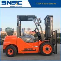 China SNSC FL35 LPG Gasoline Forklift Truck - 3.5 Ton Capacity, 3000-5000mm Lift Height, Japan NISSAN K25 Engine for sale